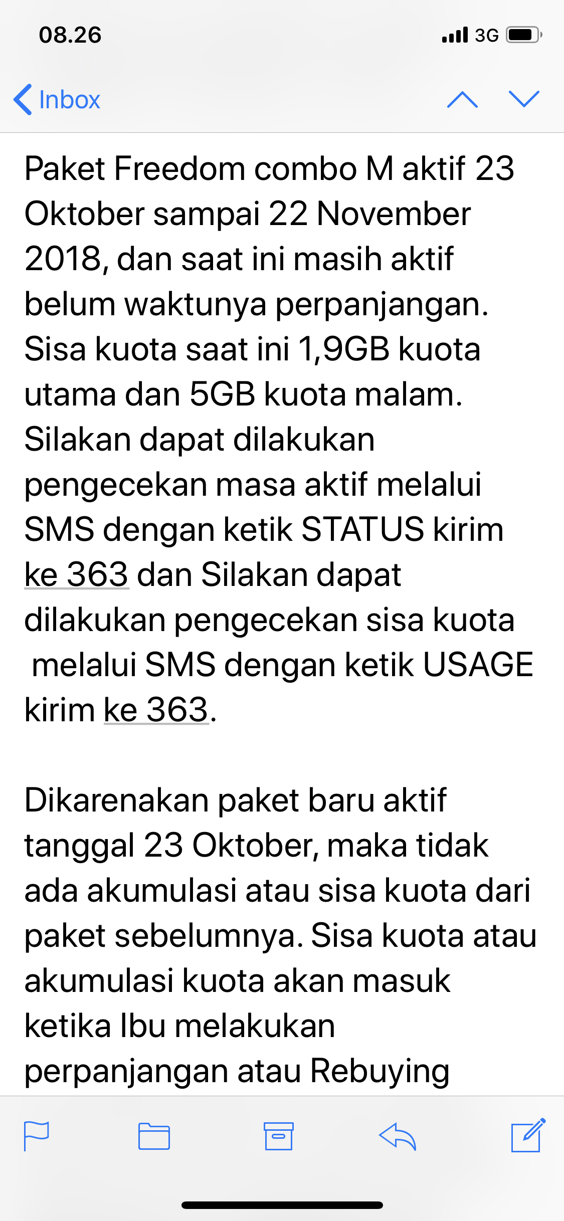 Data Rollover Dihanguskan oleh Pihak Indosat Tanpa Kompensasi Apapun