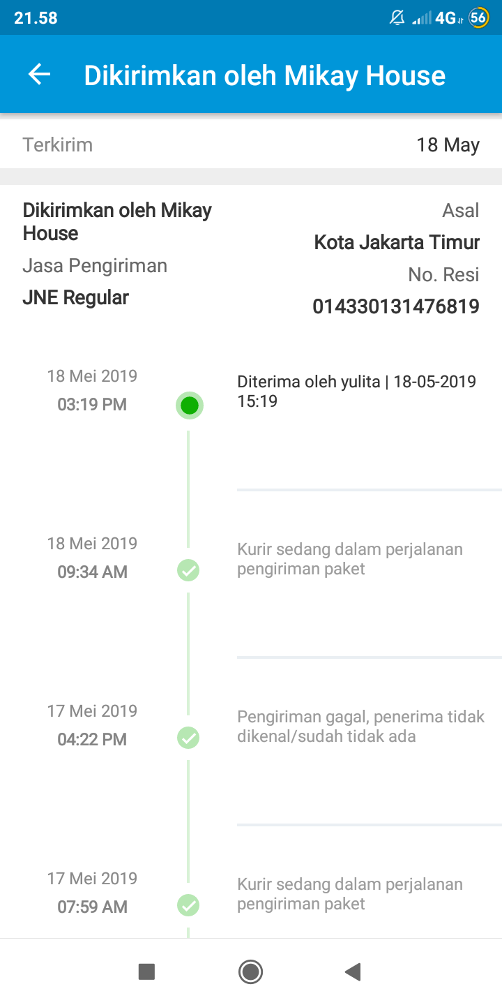 Status Paket JNE "Delivered" tapi Belum Diterima, Kurir Bohong??