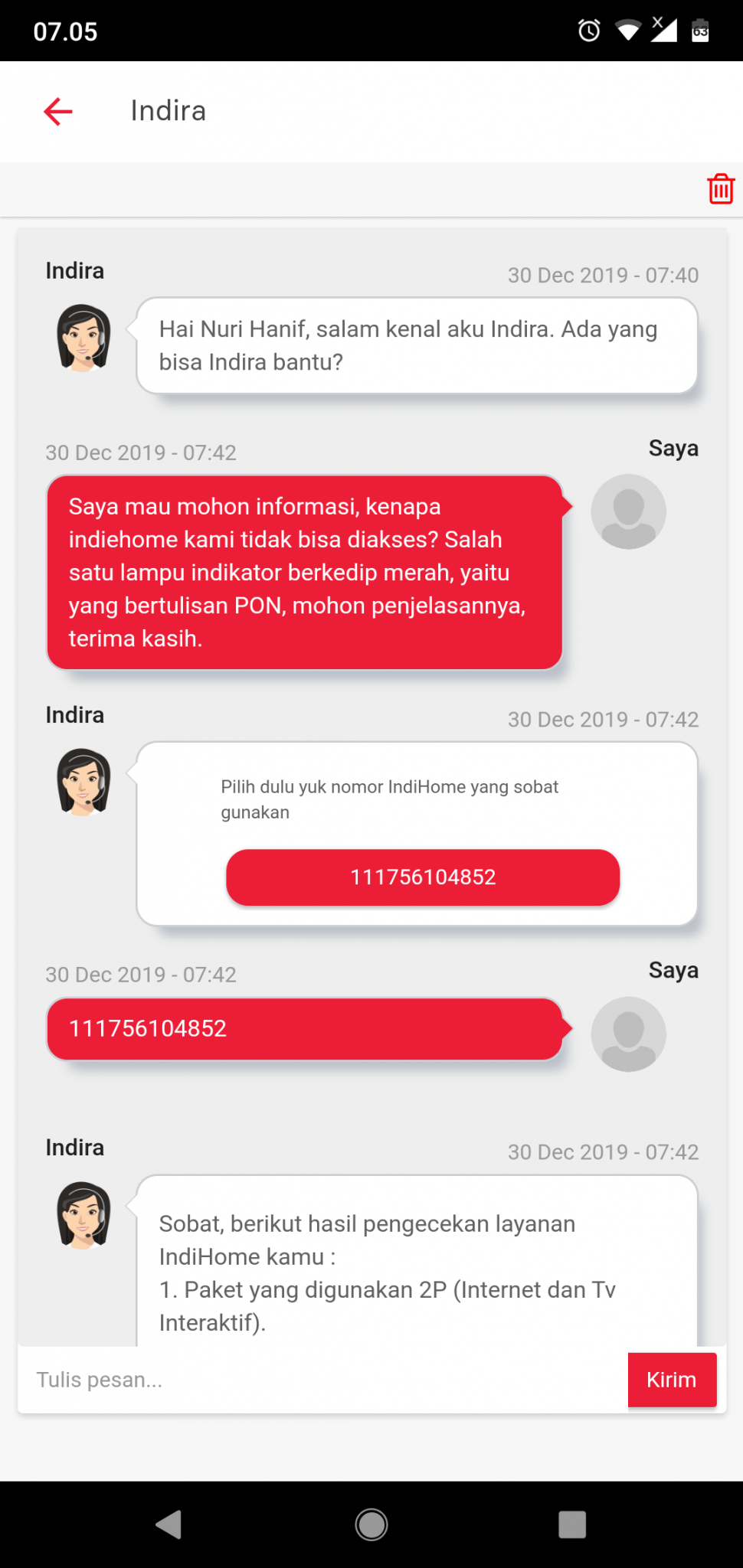 Sudah 2 Pekan IndiHome Offline, Kecewa dengan Pelayanan IndiHome