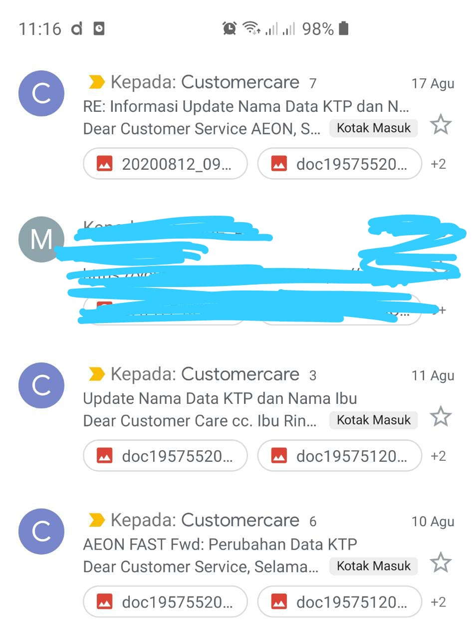 Tidak Bisa Daftar Member di AEON Fast