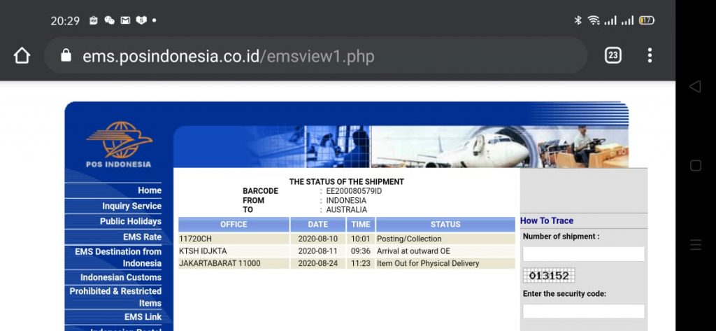 Kiriman Paket Pos Indonesia via EMS Dibatalkan Sepihak, Pengembalian ...