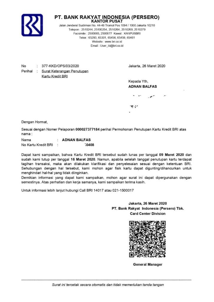 Permohonan Informasi Refund Citilink