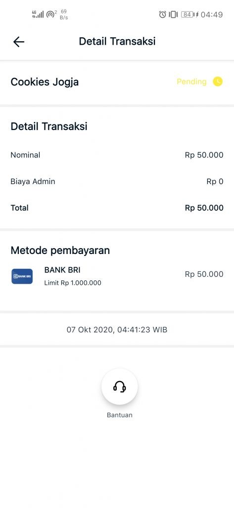 Pembayaran Direct Debit BRI LinkAja Bermasalah
