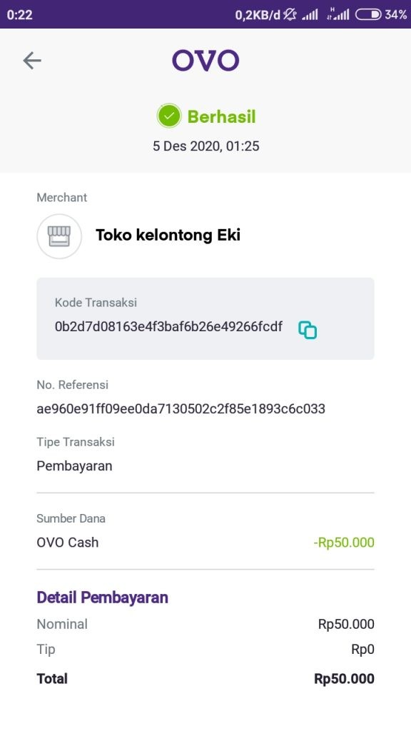 Scan QRIS DANA Bisnis melalui OVO, Saldo OVO Terpotong tapi Uang Tidak ...