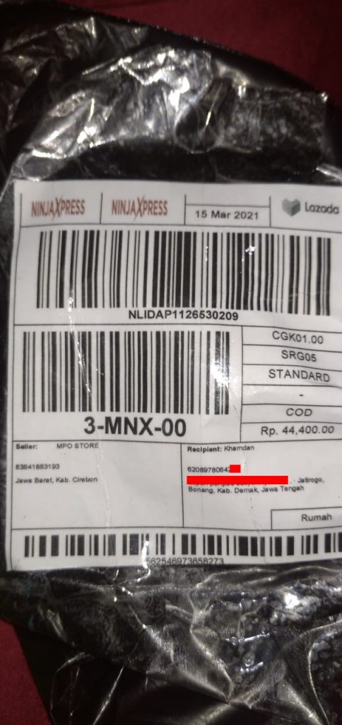 Tidak Pesan Dapat Kiriman Paket dengan Sistem COD