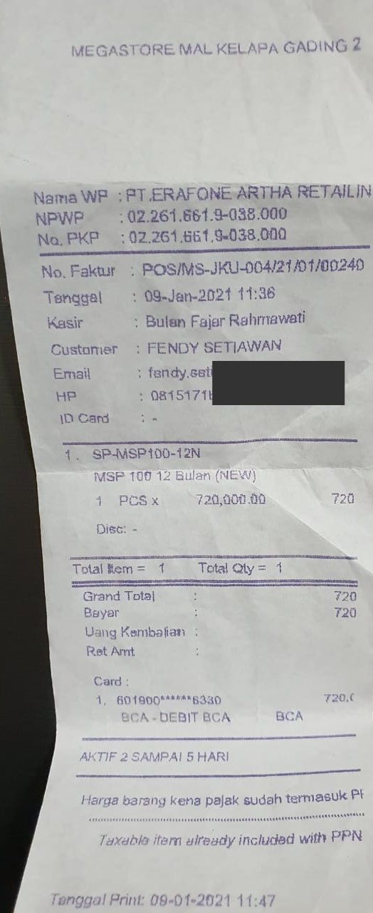 Call Center 185 Indosat Memberikan Nomor VA yang Salah, Pembayaran ...