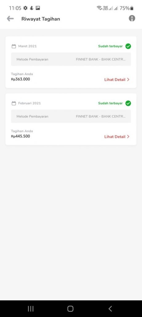 Tagihan Telkom IndiHome INETC20M Internet HSI Gamer Speed 20 Mbps + TV ...