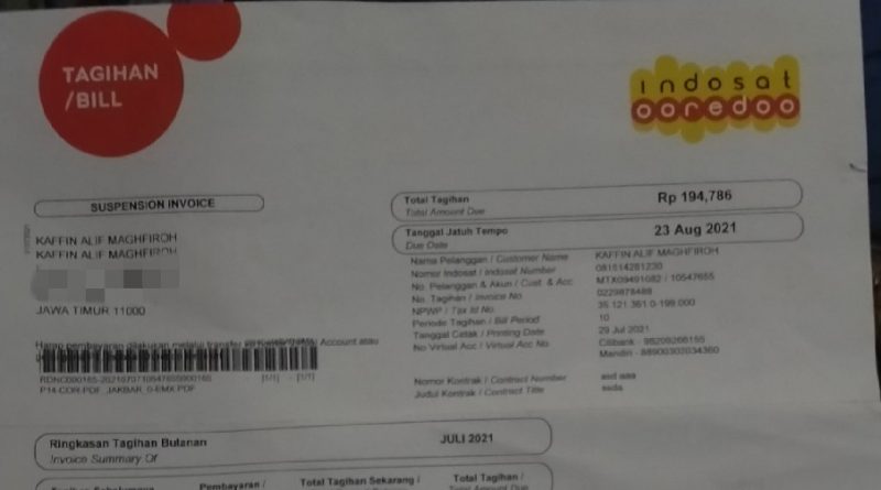 Tagihan Gaib Indosat Pascabayar Buntut dari Paket Bantuan Kuota Belajar