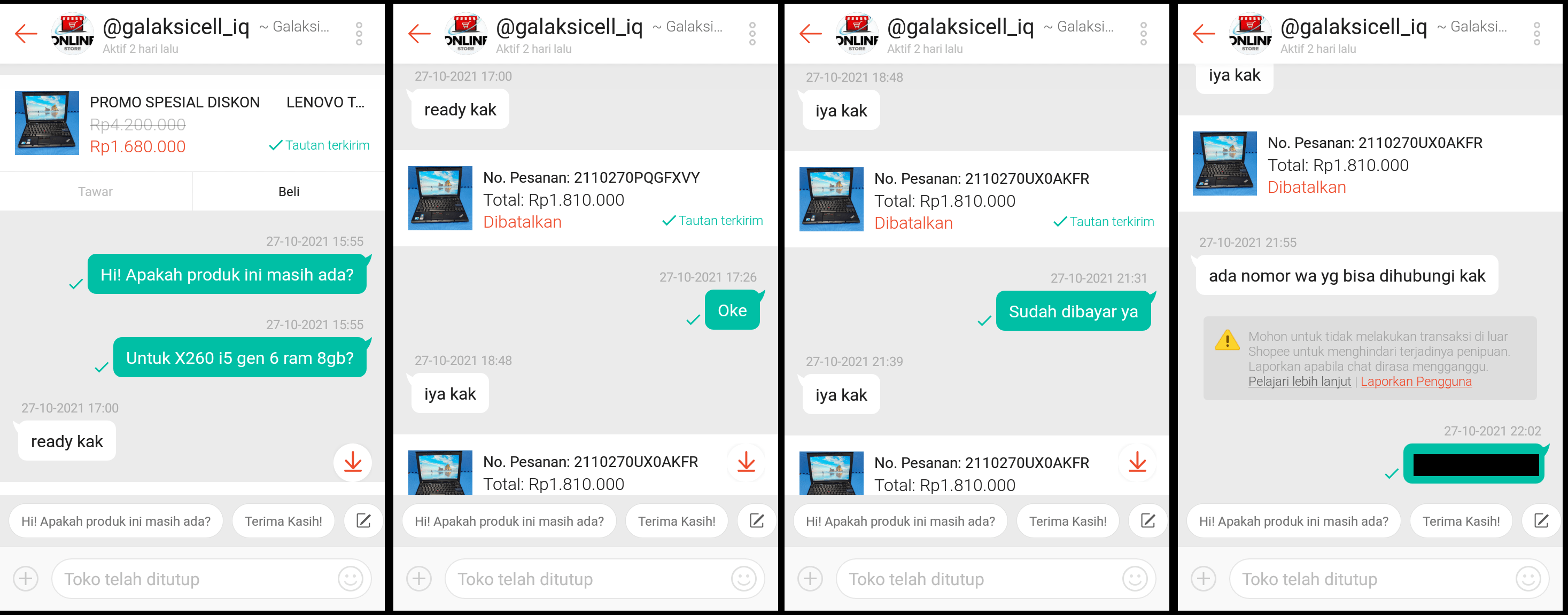 Tertipu Membayar ShopeePay Dengan Scan QR Code Yang Dikirim Lewat WhatsApp