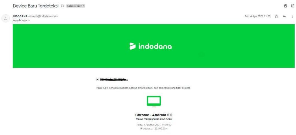 Akun Indodana Saya Dibobol untuk Transaksi di Cermati, Pihak Indodana ...