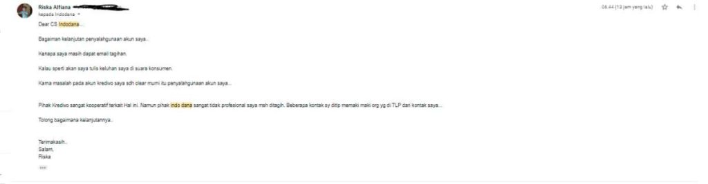 Akun Indodana Saya Dibobol untuk Transaksi di Cermati, Pihak Indodana ...