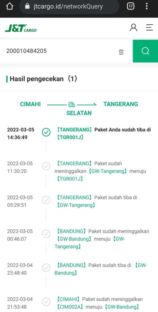 Kecewa Menggunakan J&T Cargo, Paket Tidak Ada Kejelasan dan Pelayanan ...