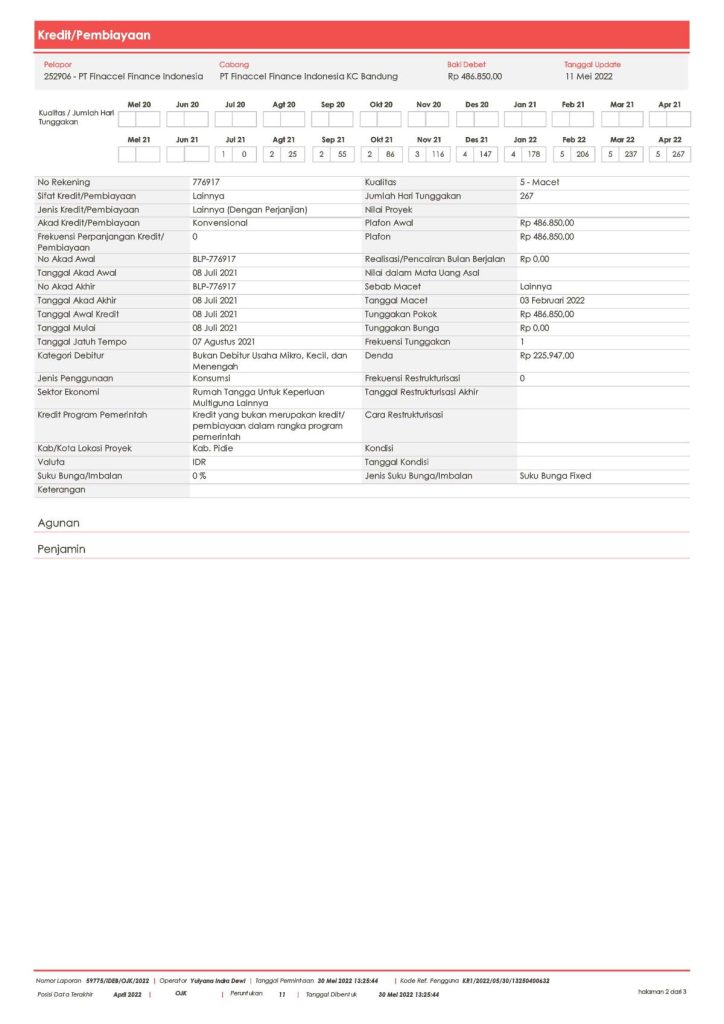 Tidak Pernah Pinjam di Kredivo Tapi Nama Saya Muncul di SLIK OJK