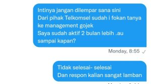 Kecewa Pelayanan Customer Service Gojek Indonesia