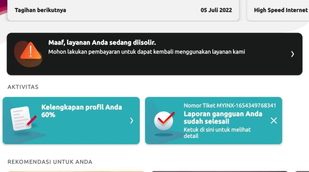 Telkom Indihome Tidak Serius Menangani Komplain Pelanggan