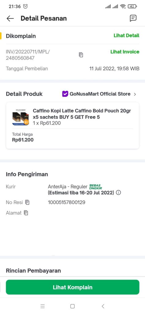 Paket Sudah Dua Minggu Belum Sampai Juga