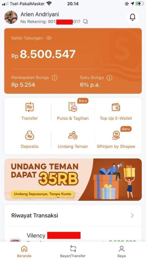 Uang Nasabah Tertahan di Seabank