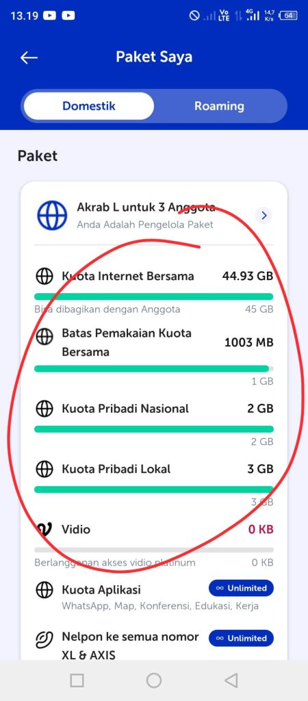 Kecewa dengan Pembelian Paket Akrab XL