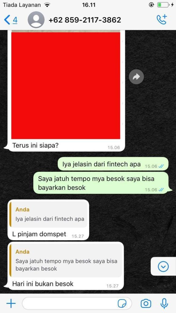 Penyalahgunaan dan Penyebaran Data Pribadi oleh Pinjol Ilegal