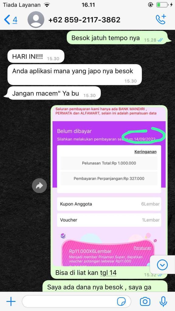 Penyalahgunaan dan Penyebaran Data Pribadi oleh Pinjol Ilegal