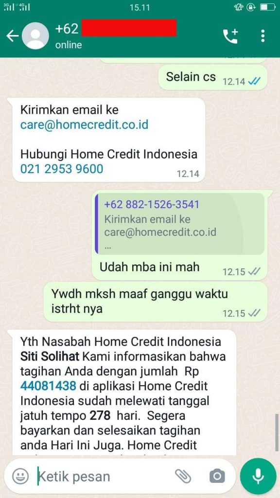 Mohon Keringanan untuk Mencicil Tunggakan di HCI