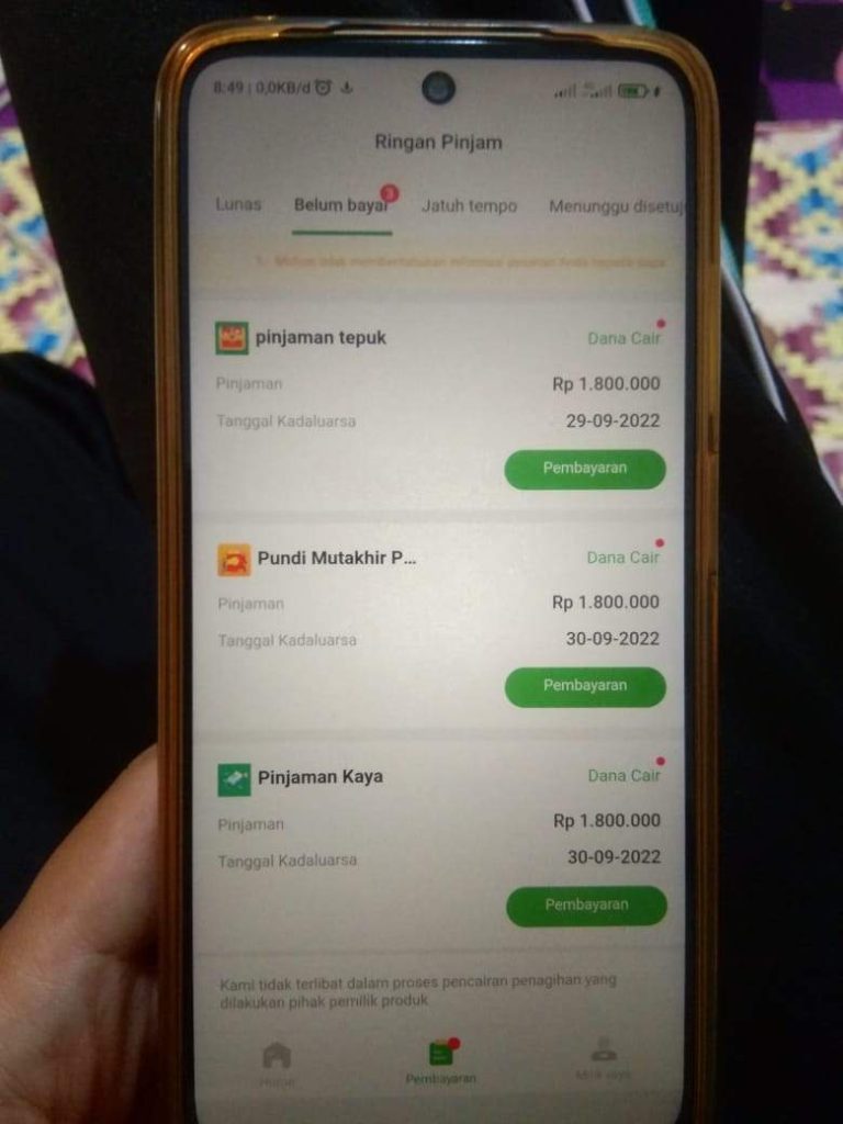 Jebakan Pinjol "Ringan Pinjam"