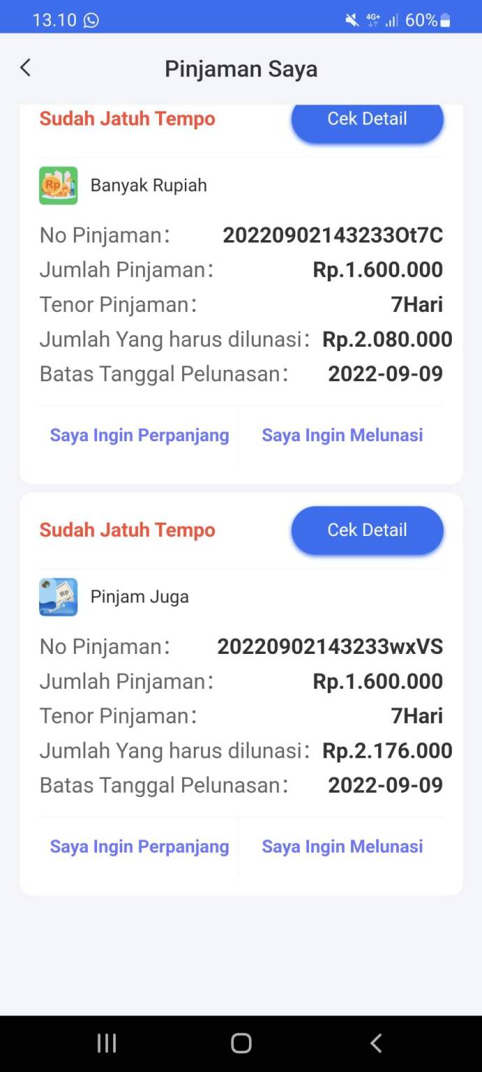 Terjebak Aplikasi Pinjol Tunai Pintar, Banyak Rupiah dan Pinjam Juga