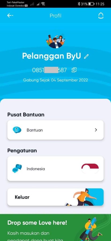 Sim Card By.U yang Tidak Dikirim Setelah Pembayaran