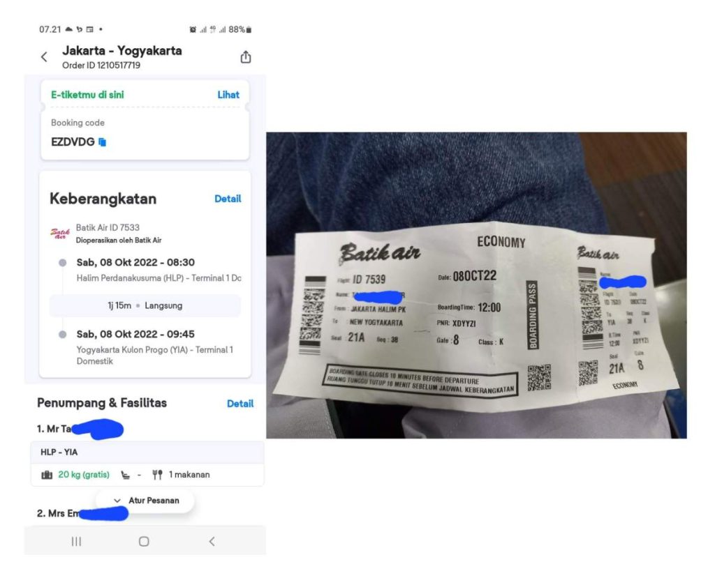 Perubahan Jadwal Batik Air Tanpa Konfirmasi