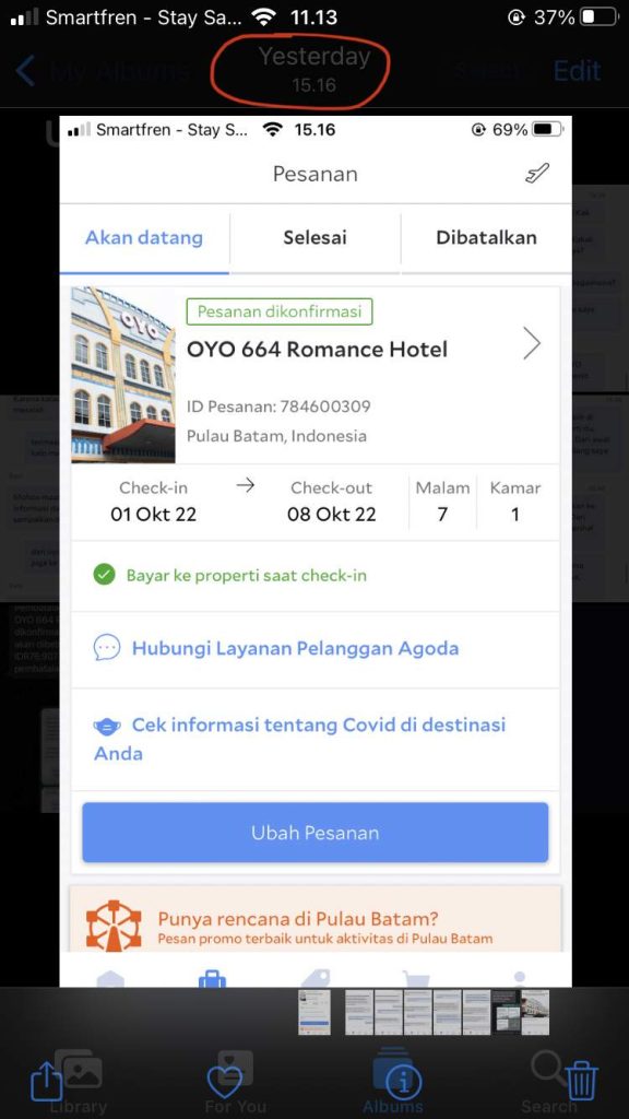 Pembatalan Sepihak dan Tidak Jelas OYO di AGODA Pembatalan Sepihak dan Tidak Jelas OYO di AGODA