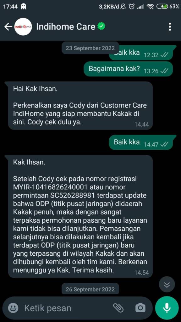 Sampai Kapan Saya Harus Menunggu ODP IndiHome Tersedia?