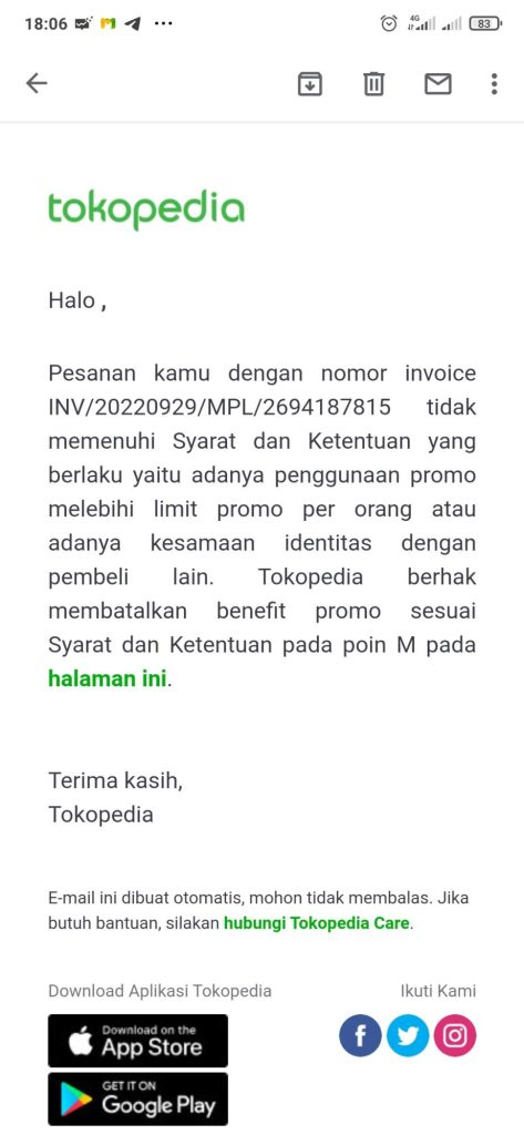 Cashback Promo Bank di Tokopedia Dibatalkan Sepihak dengan Alasan Berubah-ubah