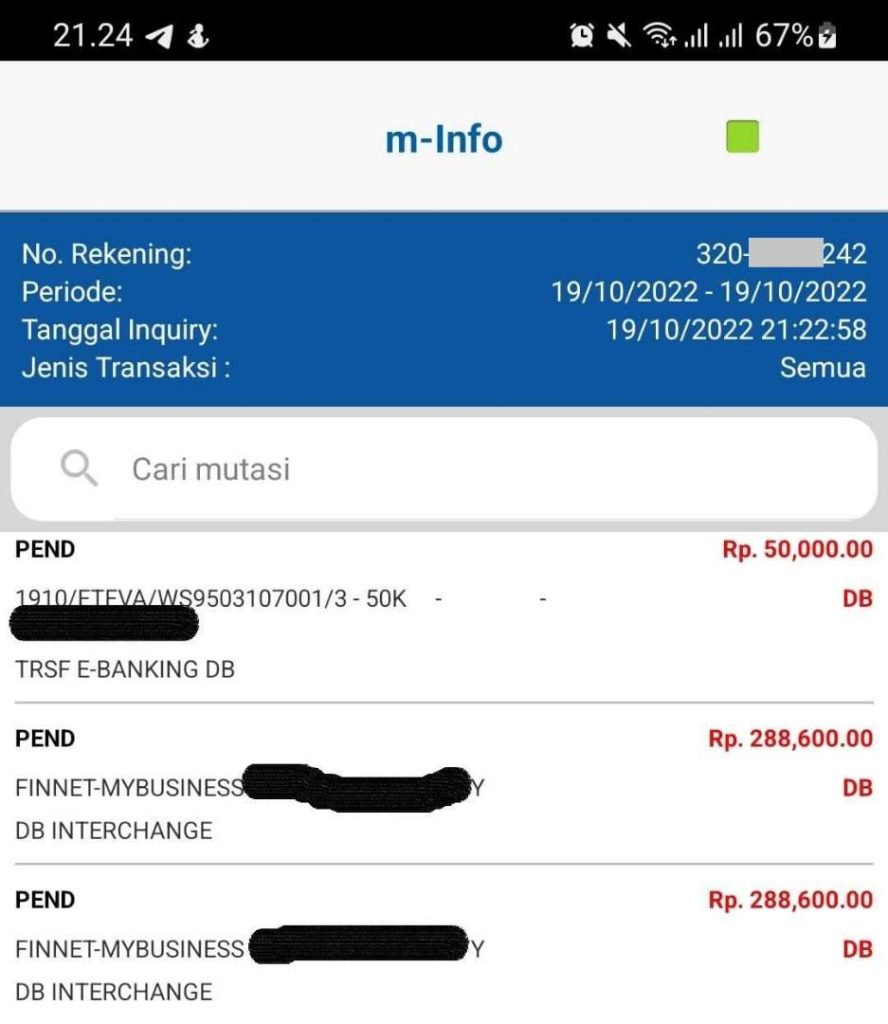 Pembayaran Tagihan IndiHome yang Tak Kunjung Terposting