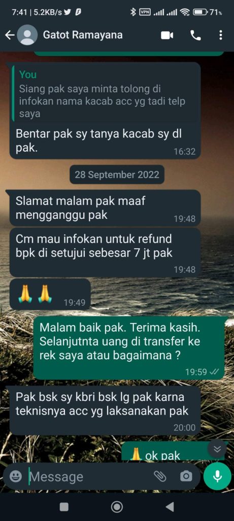 Masalah Refund Premi Asuransi Kendaraan