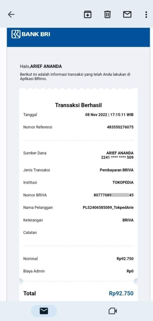 Transaksi Pembelian Token Listrik di Tokopedia Dibatalkan Sepihak