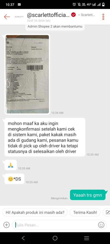 Paket Belum Di-pickup Kurir, tapi Status Pesanan Shopee Sudah Diterima ...