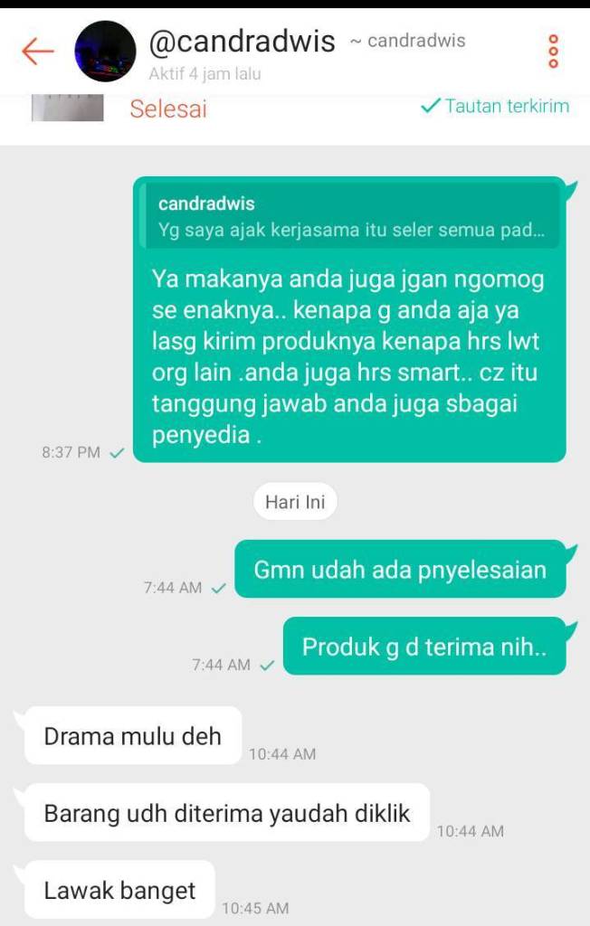 Barang Belum Diterima, Tidak Sengaja Klik Pesanan Diterima, Shopee dan Toko Tidak Membantu