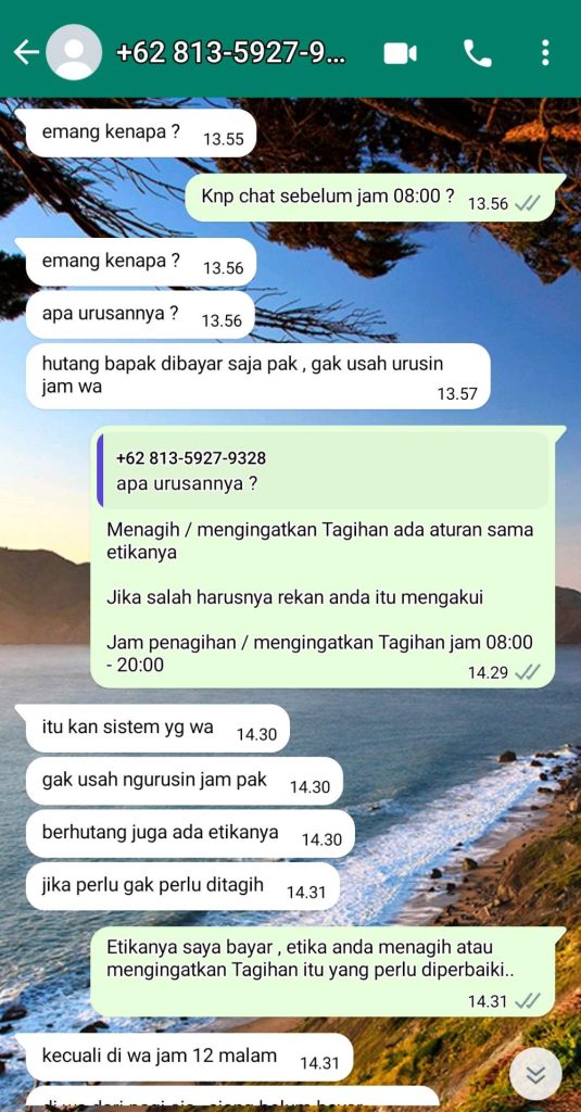 Jam Penagihan Aplikasi Pinjol Pinjam Duit yang Tidak Mengikuti Aturan