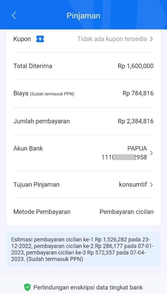 Dana dari Aplikasi Pinjol PinjamDuit Tidak Masuk Rekening