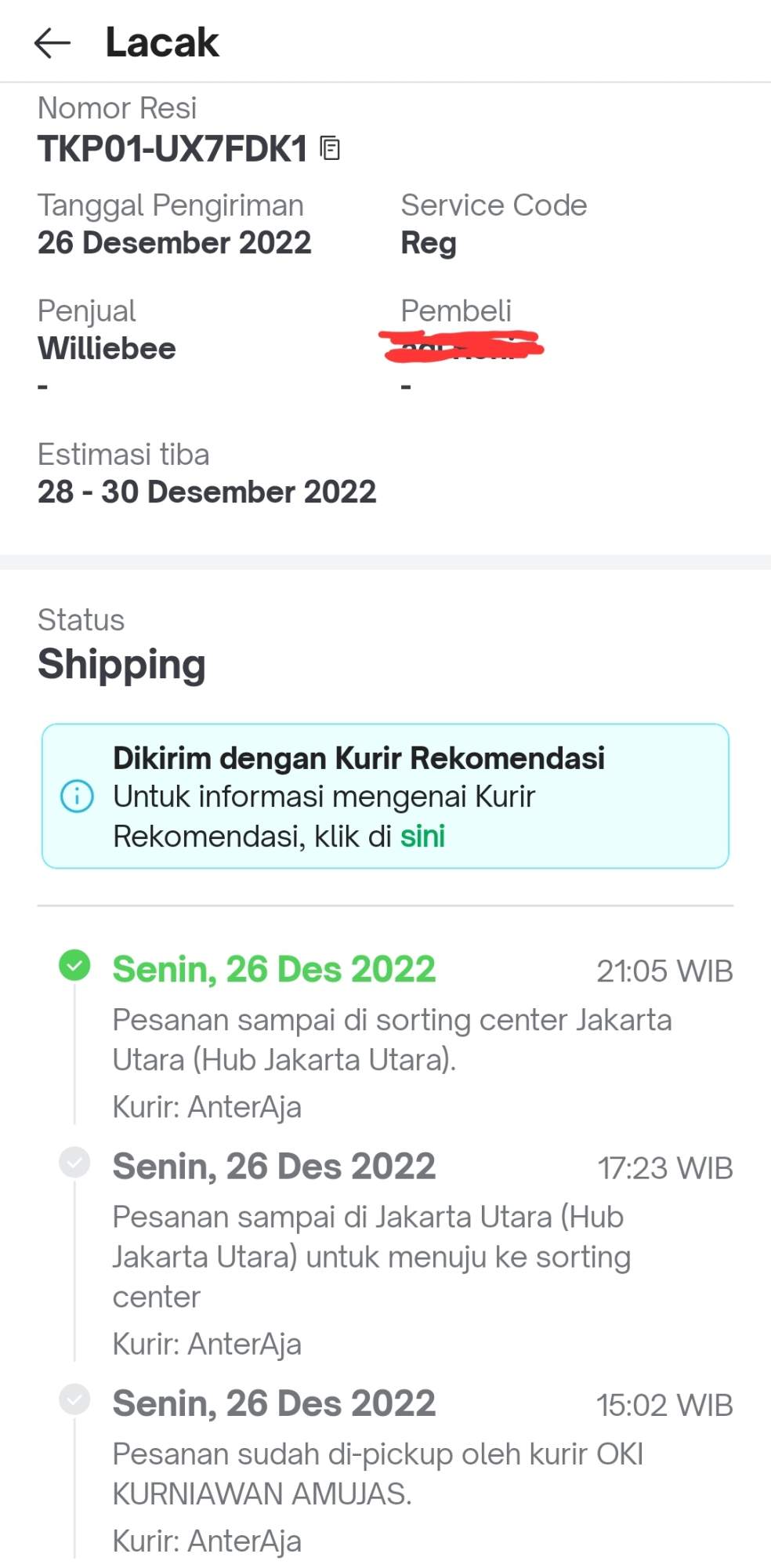 Selalu Kecewa dengan Ekspedisi Anter Aja, Kurir Rekomendasi Tokopedia