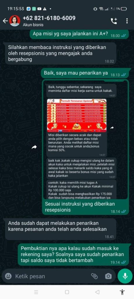 Penipuan Bisnis Online dari Iklan Instagram