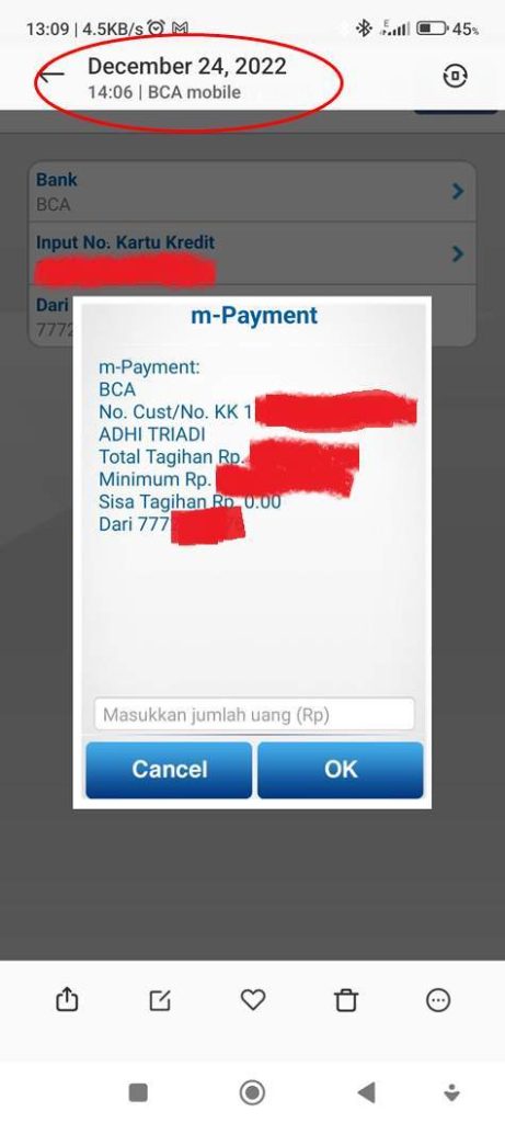 Munculnya Biaya Keterlambatan yang Tidak Jelas pada Kartu Kredit BCA