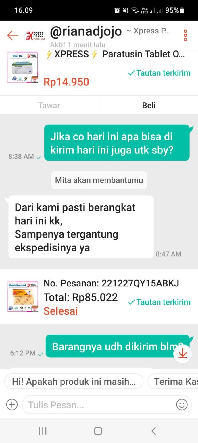Masalah Pembatalan Pesanan di Shopee