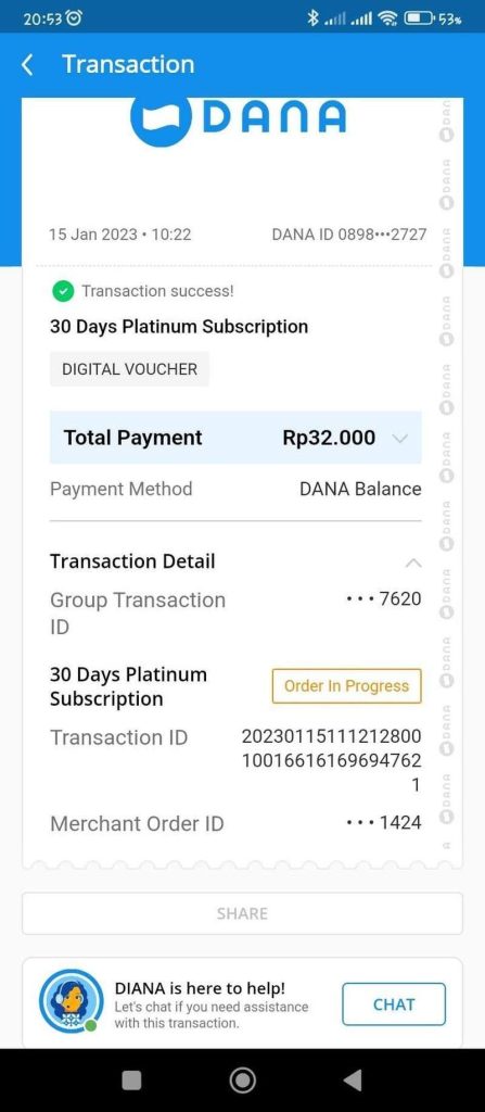 Kode Voucher Digital Tak Kunjung Dikirim DANA