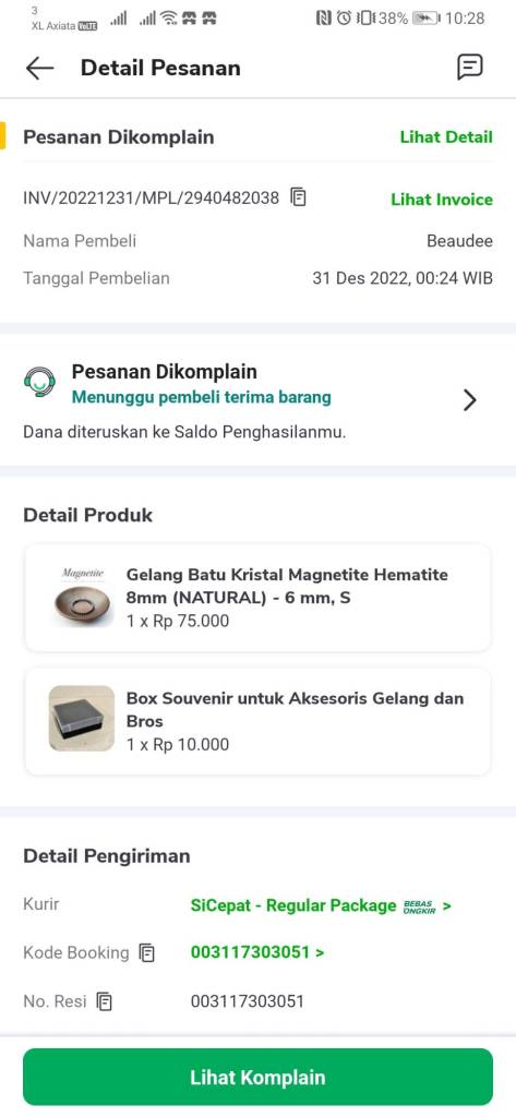 Anteraja Tidak Pick Up Paket, Lalu Main Cancel Order Sepihak Tanpa Alasan