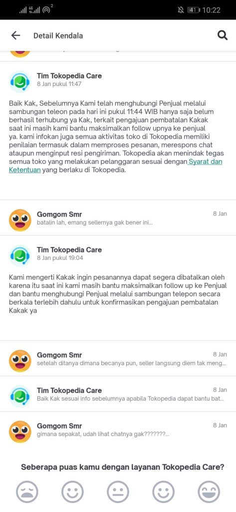 Tokopediacare Mengulur-ulur Waktu Penyelesaian Masalah