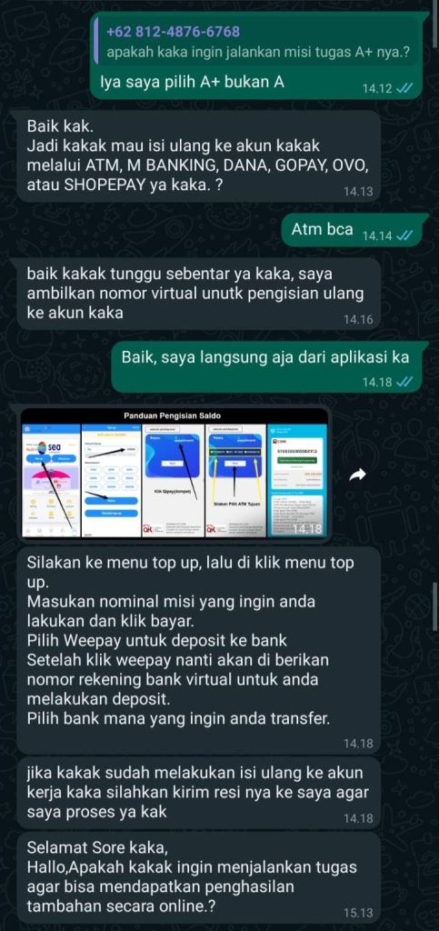 Penipuan Bisnis Online dari Iklan Instagram