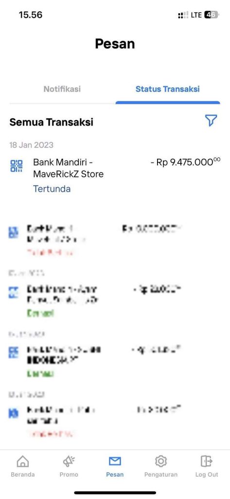 Transaksi QRIS via Aplikasi Livin' Mandiri Gagal, tapi Limit Kartu Kredit Berkurang