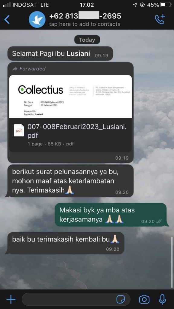 Klarifikasi atas Surat “Sudah Membayar Lunas Tagihan Akulaku, tapi ...