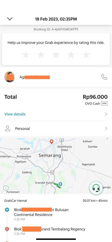 Kelalaian Driver Grab Car Buat Penumpang Tertinggal Kereta